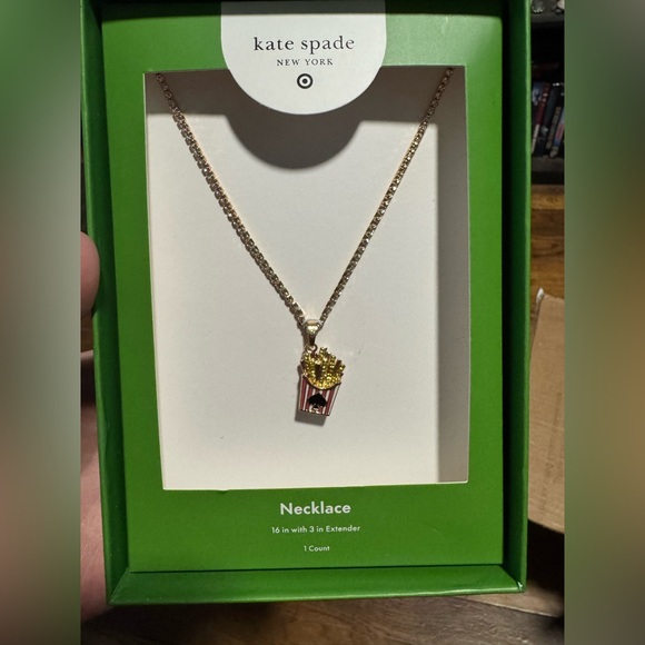 Target | Jewelry | Kate Spade Target Collab Gold And Red French Fry ...